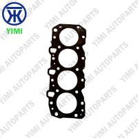 China Multi-Layer Steel (MLS) Cylinder Head Gasket 0.75 mm Thickness for Toyota 1KZ-TE 3.0L Diesel Engine for sale