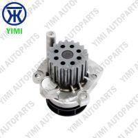 China Engine Coolant Water Pump with Cast Aluminium Housing 19-Toothed Pulley and 8-Blade Plastic Impeller for Audi VW 2.0 TDI for sale