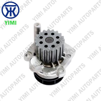 China Engine Coolant Water Pump with Cast Aluminium Housing 19-Toothed Pulley and 8-Blade Plastic Impeller for Audi VW 2.0 TDI for sale