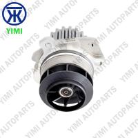 China Engine Coolant Water Pump with Cast Aluminium Housing 19-Toothed Pulley and 8-Blade Plastic Impeller for Audi VW 2.0 TDI for sale