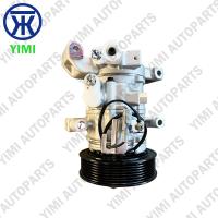 China Toyota AC Compressor 10SRE11C for Hilux Fortuner Revo with R134a Refrigerant and 12V DC Power for sale