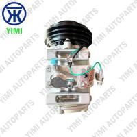 China Toyota Coaster AC Compressor 88320-36530 24V DC 10P30C with 7PK Belt Pulley for R134a Refrigerant for sale