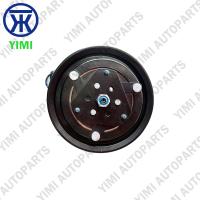 China 10S17C Model AC Compressor with 12V Magnetic Clutch and 130 mm Belt Pulley for Toyota Probox Vitz for sale