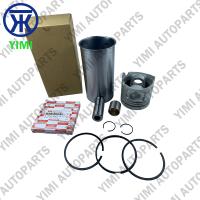 China Centrifugally Cast High-Alloy Cast Iron Cylinder Liner Set Wet Type with O-rings for Isuzu NHR55 4JB1 Engine OEM Specifiion 93mm for sale