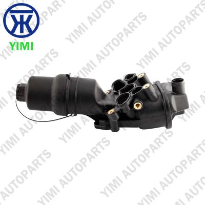 China Reinforced PA66+GF35 Oil Filter Housing Direct OEM Replacement with Oil Filter and Gaskets for Audi VW 2.0T FSI for sale