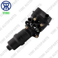 China Reinforced PA66+GF35 Oil Filter Housing Direct OEM Replacement with Oil Filter and Gaskets for Audi VW 2.0T FSI for sale