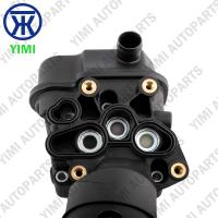 China Reinforced PA66+GF35 Oil Filter Housing Direct OEM Replacement with Oil Filter and Gaskets for Audi VW 2.0T FSI for sale