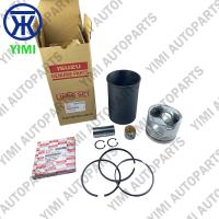 China High-Grade Alloy Cast Iron Cylinder Liner Set for ISUZU NPR66 4HF1 Engine - Dry Liner Press-Fit Honed Ready for Ring Seating for sale