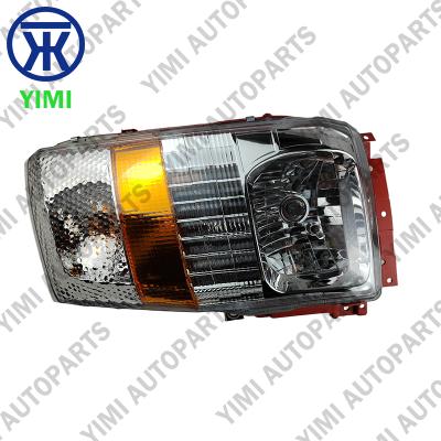 China Polycarbonate Headlight Assembly with High-Impact Resistant Composite Housing for Direct Replacement in Isuzu NPR NQR NRR Trucks 2008-2016 for sale