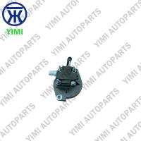 China Belt-Driven Vane-Type Power Steering Oil Pump Assembly with Integrated Pressure Relief Valve for ISUZU NPR 4HG1 for sale