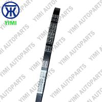 China EPDM Rubber Cooling Fan Belt for ISUZU NPR66 4HF1 Diesel Engine OEM Standard Drive Belt for sale