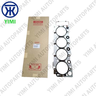 China Multi-Layer Steel (MLS) Cylinder Head Gasket OEM Spec for ISUZU 4HE1 4.8L Diesel Engine for sale