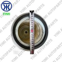 China High-Efficiency Air Filter with Multi-Layer Resin-Impregnated Paper for ISUZU 6HK1 4HK1 OEM Standard Fitment for sale
