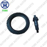 China Final Drive Gear Set Crown Wheel and Pinion 7×43 Gear Ratio 20CrMnTi Alloy Steel HRC58-62 Hardness for ISUZU NPR66 4HF1 for sale