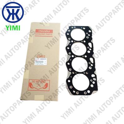 China OEM Multi-Layer Steel (MLS) Cylinder Head Gasket 1.10 mm Thickness for ISUZU 4JJ1 NKR NPR with Part Numbers 8-98291685-0 8-97328868-1 for sale