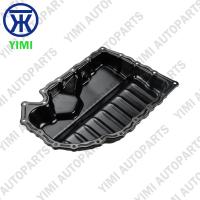 China Engine Oil Pan with Corrosion-Resistant Black Coating for EA888 Gen2 Engines — OEM Steel Lower Sump for sale