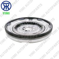 China Dual Mass Flywheel 129 Teeth 240mm Diameter with 8-Bolt Mounting Pattern for VW Audi DQ200 DSG for sale
