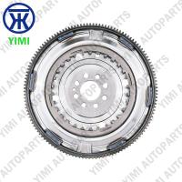 China Dual Mass Flywheel 129 Teeth 240mm Diameter with 8-Bolt Mounting Pattern for VW Audi DQ200 DSG for sale