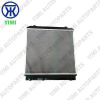 China Engine Radiator OEM Aluminium Core 590x475mm with Brazed Cooling Fins for ISUZU ELF NKR71 NPR71 for sale