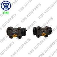 China Front Brake Wheel Cylinder with 1-3/16 inch Bore Cast Iron Construction and 4-Bolt Mounting for ISUZU NKR NPR 4HF1 for sale