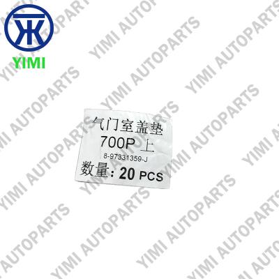 China Durable Rubber / ACM Material Head To Cover Gasket for ISUZU NKR NPR 4HK1 with OEM Part Number 8973313590 for sale