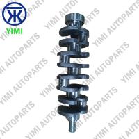 China 42CrMo Alloy Steel Crankshaft with Nitriding + Shot-Peening and Fully Counter-Weighted Design for ISUZU 4JJ1 Engine for sale