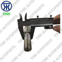 China High-strength alloy steel Hub Bolt with M22 thread size and anti-corrosion coating for ISUZU CVR FTR trucks for sale