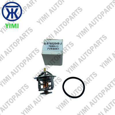 China Thermostat 8-97602048-3 8976020483 For ISUZU FVZ FVZ34 6HK1 Engine ISUZU Truck Parts for sale