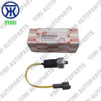 China ISUZU 6WG1 OEM Cross-Reference Verified Oil Pressure Switch with 0.3 bar Switching Pressure and CE Certification for sale