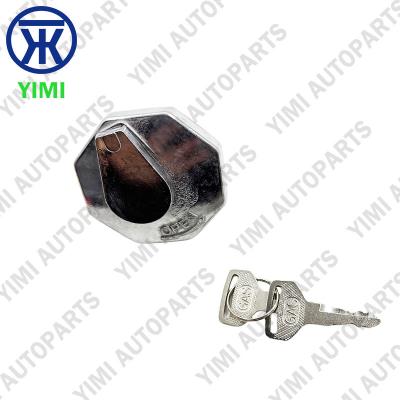 China Locking Fuel Tank Cap MB022737 For Mitsubishi FUSO Canter FE Series / L200 / L300 — OEM 36mm Diesel Cap With 2 Keys for sale