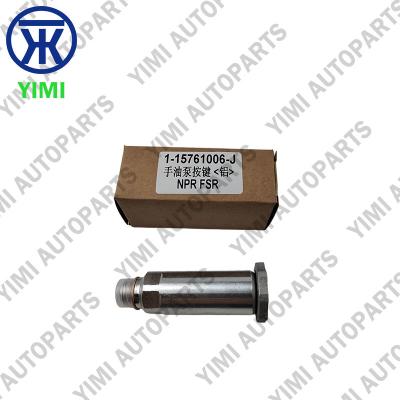 China Aluminum Alloy Fuel Feed Pump with Copper Washer Seal and Manual Push-Button Operation for ISUZU 6HK1 for sale
