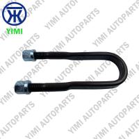 China ISUZU CXZ81 10PE1 High-Strength Alloy Steel Rear Spring U-Bolt Set with Anti-Corrosion Coating and M27 Rolled Thread for sale