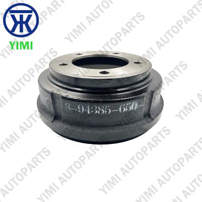 China OEM Front Brake Drum 8-94385650-0 8943856500 8-94385650-3 For ISUZU NPR58/NPR66/NKR58/NKR66 4BE1 4HG1 — 320mm ID, 5-Stud, Cast Iron Replacement for sale