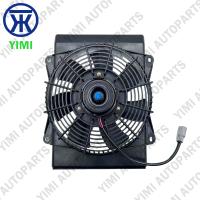China OEM Shroud Blower Assembly 8-98090684-0 8980906840 8980906841 For ISUZU NPR/NQR/NPS/NNR/700P 4HK1 Diesel — 24V Air Conditioning Condenser Fan With Motor, 2-Pin Connector for sale