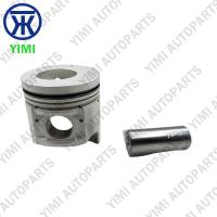China Engine Piston ME014693 For MITSUBISHI 4D35 4D35-T Fuso Canter Rosa — Verified OEM Direct Fit, 110mm STD Alfin Tinned Diesel Piston Set for sale