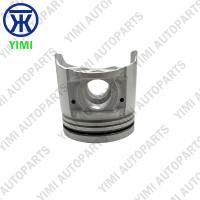 China Engine Piston ME014693 For MITSUBISHI 4D35 4D35-T Fuso Canter Rosa — Verified OEM Direct Fit, 110mm STD Alfin Tinned Diesel Piston Set for sale