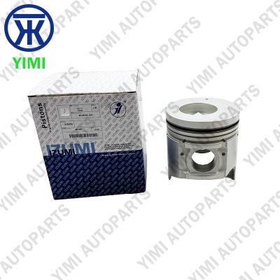 China Engine Piston ME014693 For MITSUBISHI 4D35 4D35-T Fuso Canter Rosa — Verified OEM Direct Fit, 110mm STD Alfin Tinned Diesel Piston Set for sale