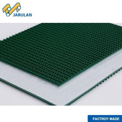 China Low Noise Rough Pattern PVC Conveyor Belt For Auto Packing System for sale