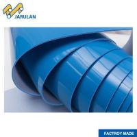 China Smooth Conveyor PVC Belting Blue Color 1.0mm 2.0mm 3.0mm 4.0mm Thickness for sale