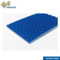 China Blue Color Capsule Surface Conveyor PVC Belt Customized Size for sale