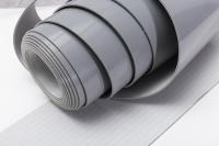 China Grey Color PVC Glossy Conveyor Belt 2mm 3mm 4mm 5mm Thickness for sale
