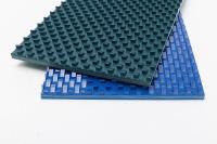 China Sawtooth Pattern Pvc Conveyor Belt Non Slip 11mm 13mm Thickness for sale