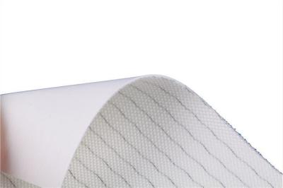China White Smooth Top PU Conveyor Belt For Food Conveying Industry for sale