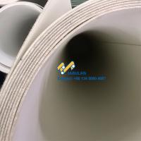 China Non-Stick Silicone Conveyor Belt 480102 SL1/5 SPUF2W 1.5mm White Food Grade FDA for sale