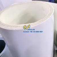 China High Temperature Resistant Anti Chemical Silicone Conveyor Belt 482502 SL2MF2W 2mm White Food Grade for sale