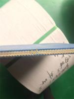 China 1 Ply Double Side PVC Solid Woven Conveyor Belt 7.0mm Thickness Smooth Surface for sale
