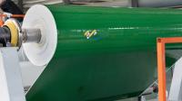 China JARULAN Factory Price Food Grade Antistatic 2.5mm Petrol Blue PVC Conveyor Belt FDA EU Approved for sale