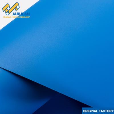 China Blue Color Matt Top PU Conveyor Belt For Food Industry With Oil Resistant for sale