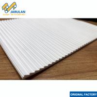 China Sawtoothed Trapezoid Washboard PVC Conveyor Belting For Food Industry for sale