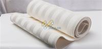 China PVC Material Fishbone Conveyor Belt Oil Resistant White Colour FDA Approved for sale